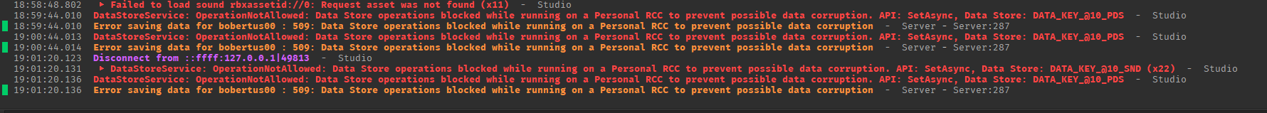 Is Roblox RCC having issues or is it just my game? - Scripting Support ...