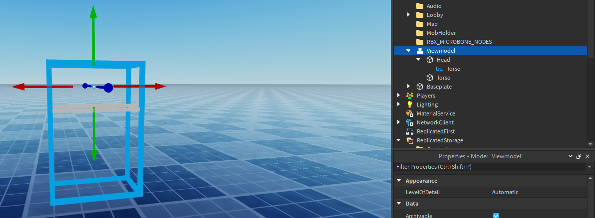 Viewmodel Positioning below the World? - Scripting Support - Developer ...