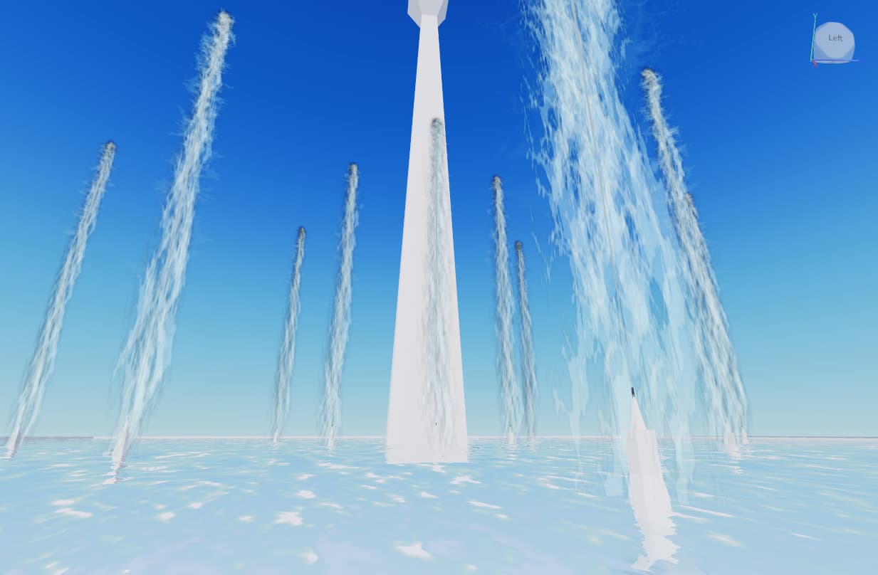 Fountain with water raising - Creations Feedback - Developer Forum | Roblox