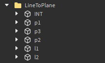 Intersection of line and a plane - Community Resources - Developer ...