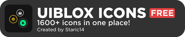 UIBlox Icons: 1600+ Icons in one place [FREE!] - Community Resources ...