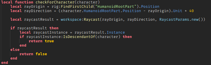 Custome Rig/Raycast - Scripting Support - Developer Forum | Roblox
