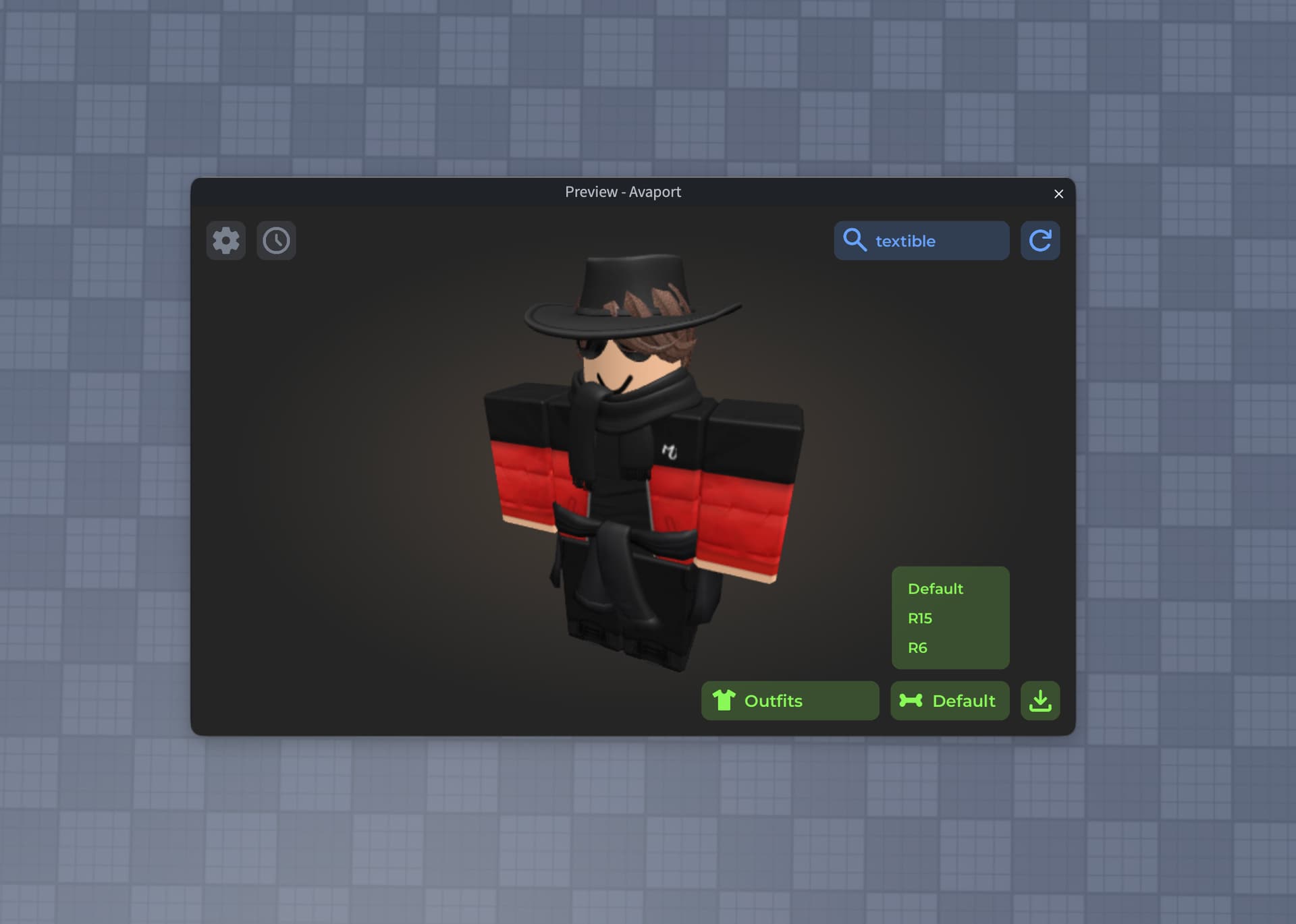 Avaport | An advanced avatar importer with history, outfits, and more ...