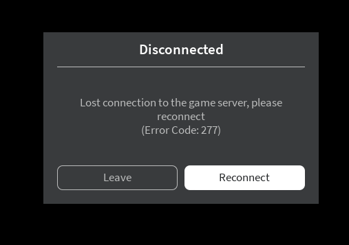 Constant random disconnecting upon game join attempt, followed by false ...