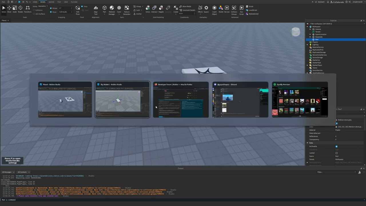 Dragging parts in studio causes them to bug out - Building Support - Developer Forum | Roblox