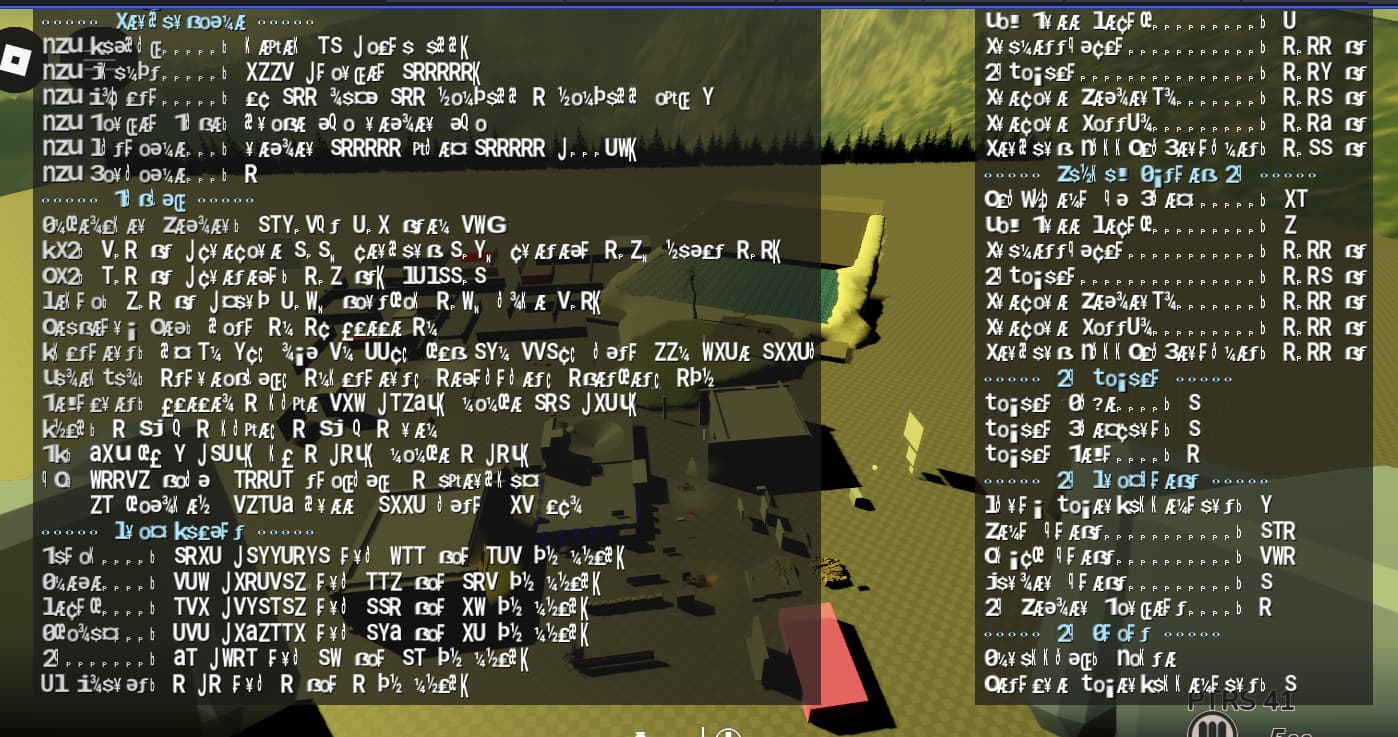 Performance Summary Text Bug - Studio Bugs - Developer Forum | Roblox