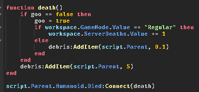 Humanoids not dying when joints are broken - Scripting Support ...