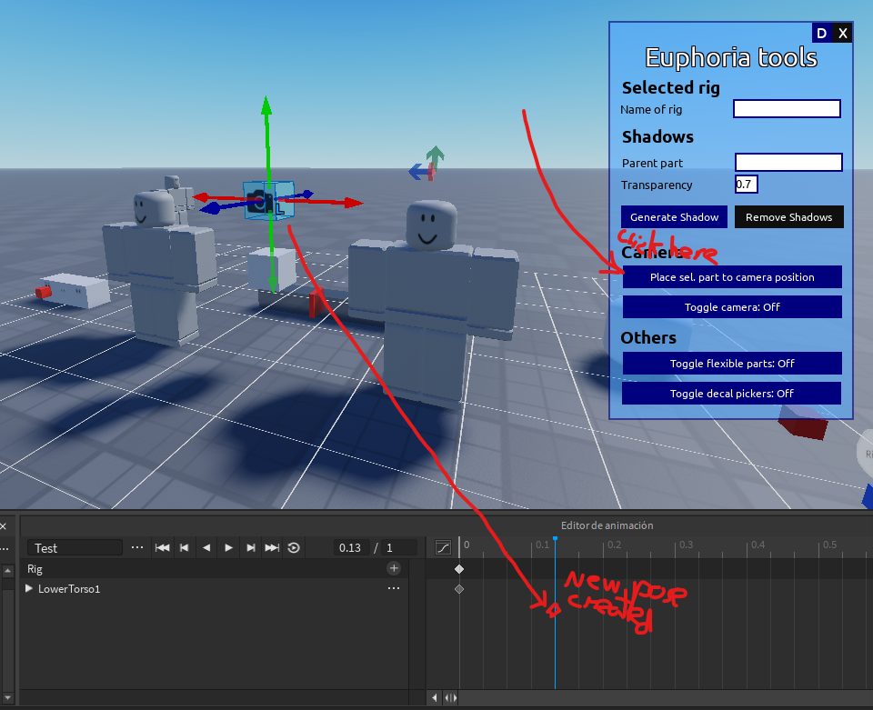 Creating keyframe poses with a plugin - Scripting Support - Developer Forum | Roblox