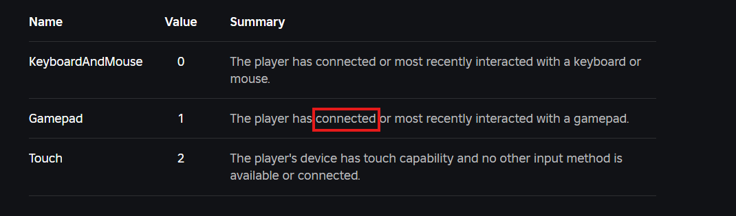 PreferredInput does not update when gamepad is connected - Engine Bugs ...