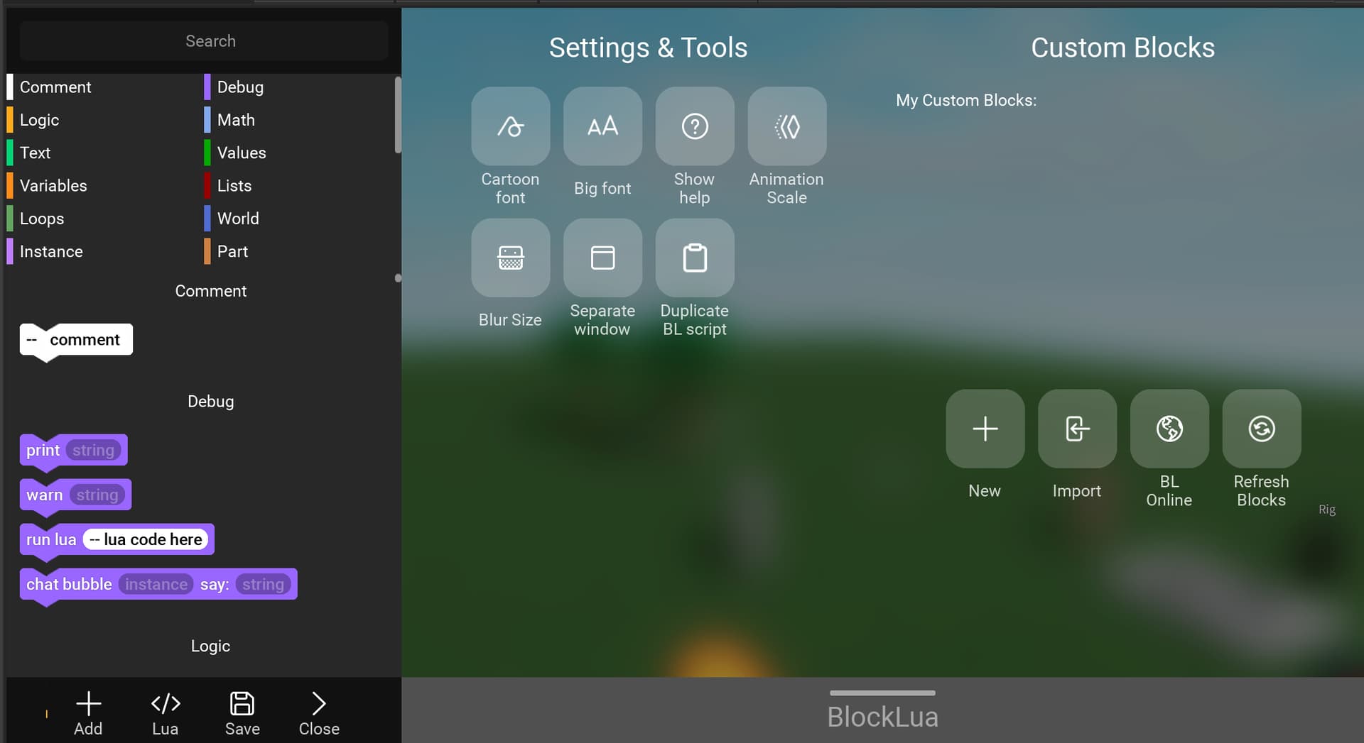 BlockLua | Roblox Visual Scripting like Scratch! - Community Resources - Developer Forum | Roblox