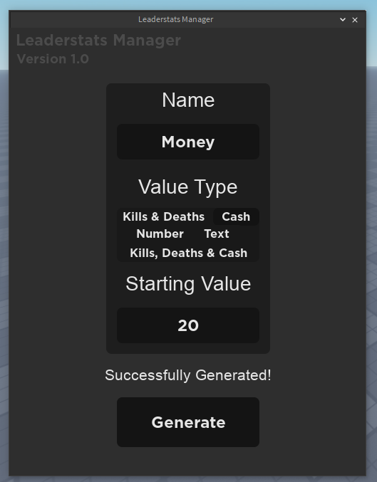 Leaderstats Manager [Plugin] - Community Resources - Developer Forum ...