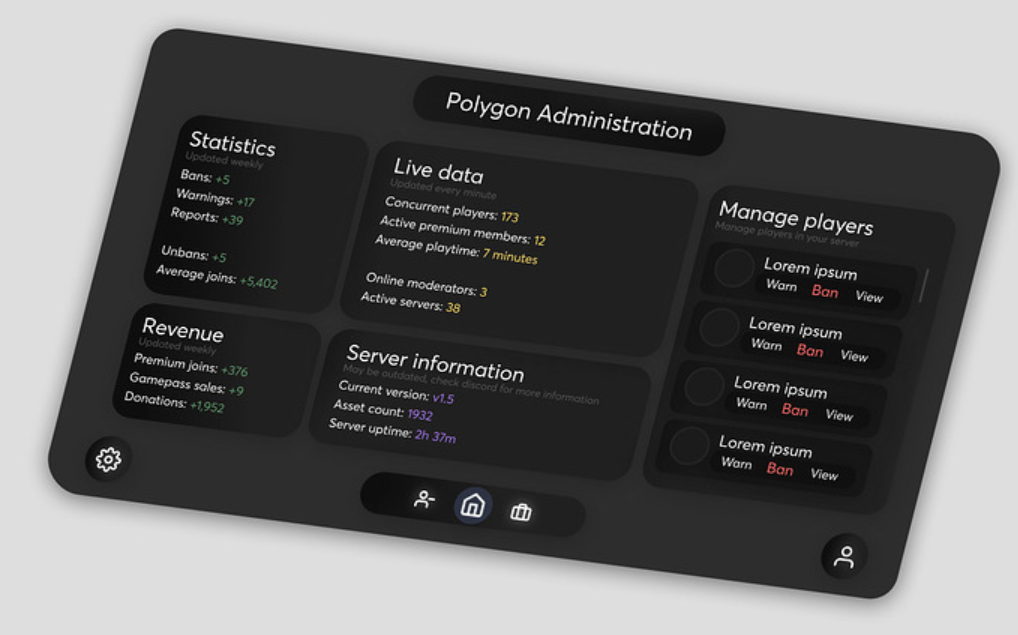 Opinion about my first attempt at GUI creating - Creations Feedback ... Opinion about my first attempt at GUI creating - Creations Feedback ...