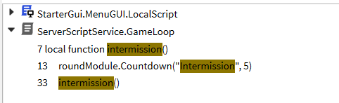 Attempt to index nil with 'intermission' - Scripting Support - Developer Forum | Roblox