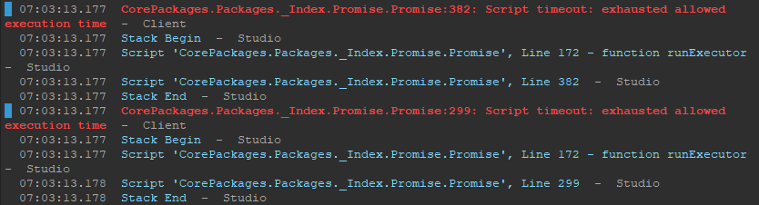 CorePackages error raised every time i playtest - Scripting Support ...