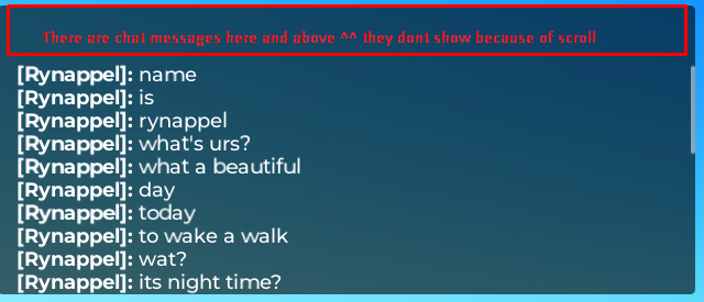How To Make Scrolling Frame Force Items To Be At The Bottom Scripting