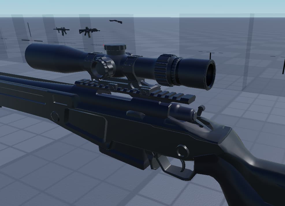 Making 2D scope effect on an 3D scope model - Scripting Support ...