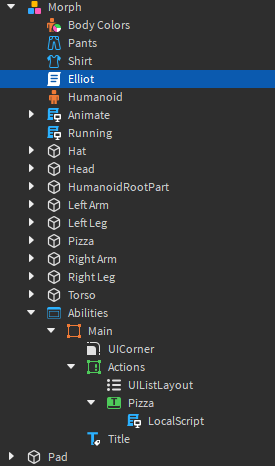 How do i make specific morph actions for certain characters? - Scripting Support - Developer ...