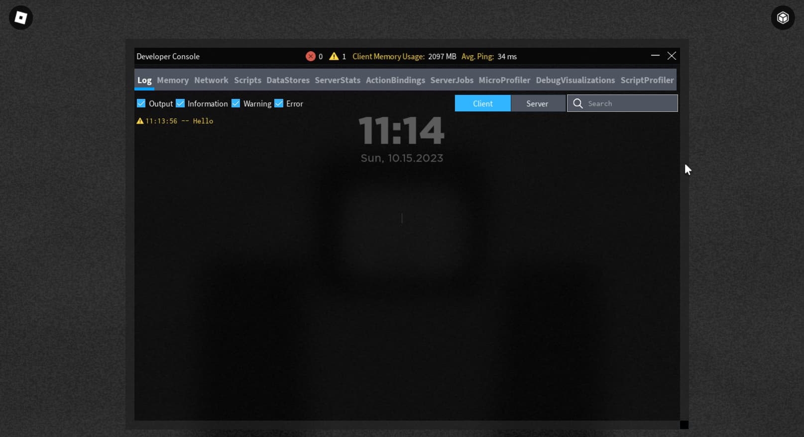 IN-GAME Modern Console - Creations Feedback - Developer Forum | Roblox
