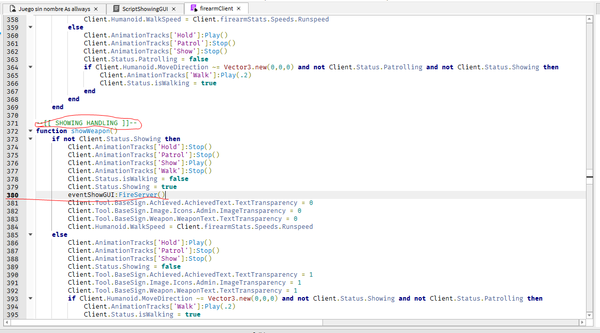 Attempt To Index Nil With Fireserver Scripting Support Developer Forum Roblox