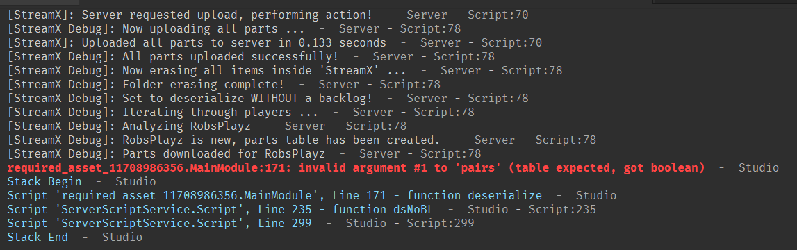 [DEPRECATED] StreamX - Reduce lag and prevent map cloning - Community Resources - Developer ...