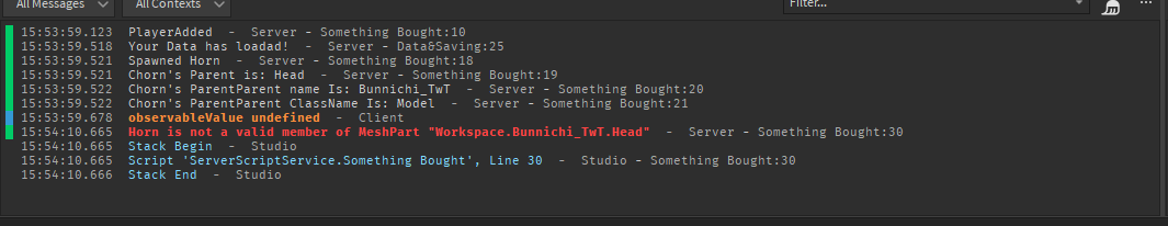 Script refuses to parent Replicated Instances to Dynamic Head - Scripting Support - Developer ...