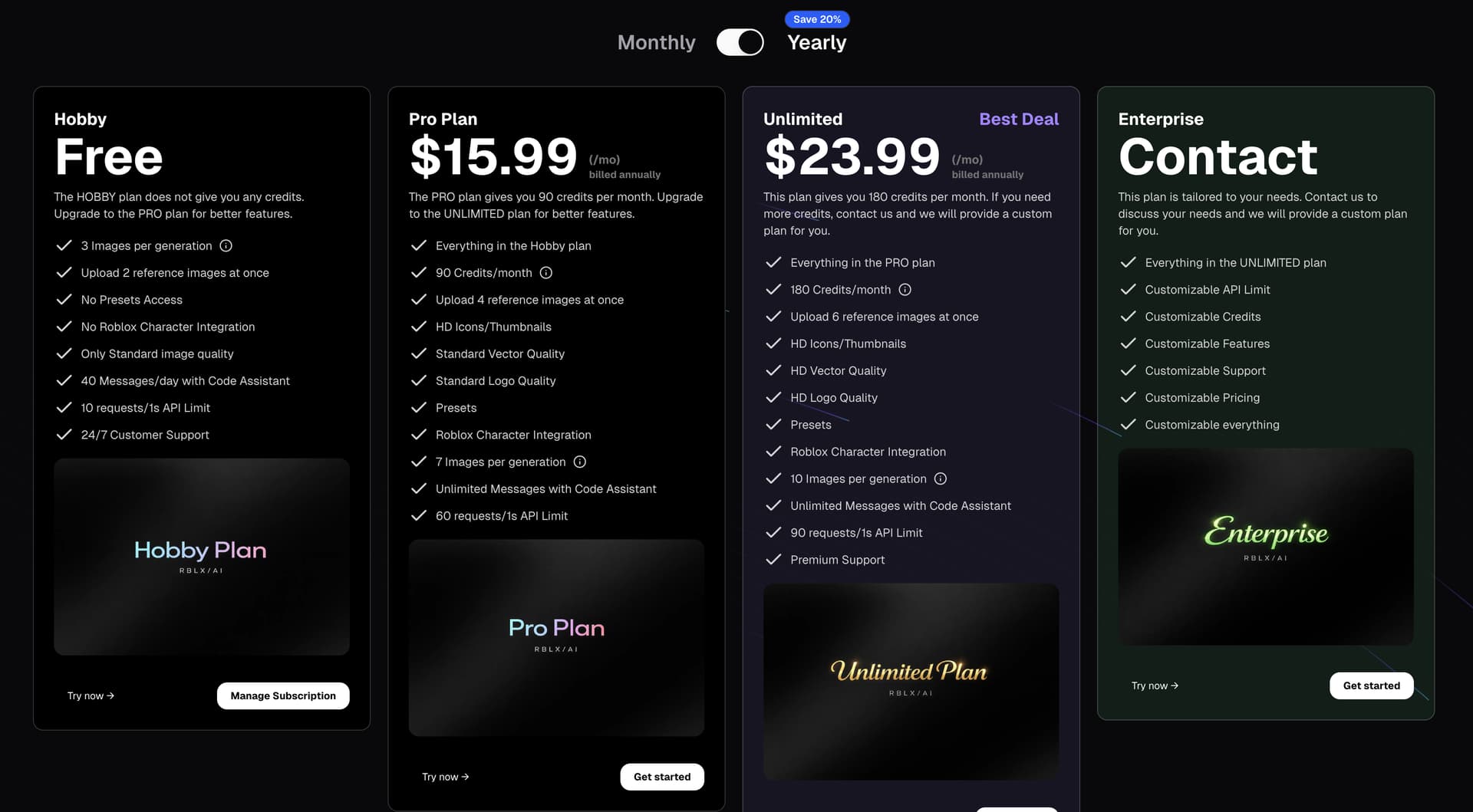 RBLX/ai - Elevate Your Game with AI-Generated Graphics - Page 12 ...