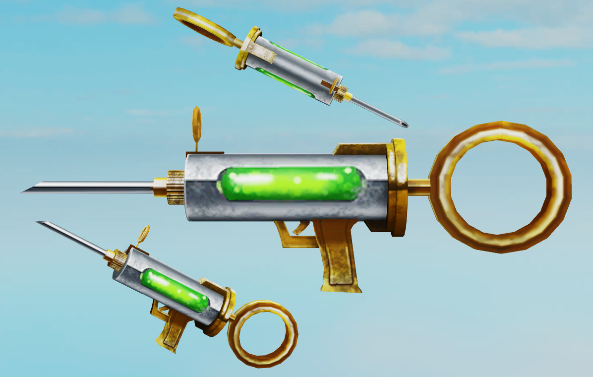 Are even syringes are allowed? In medical / healing item standards ...