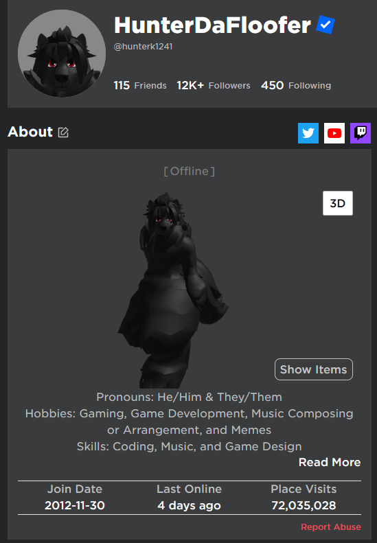 "Last Online" stat no longer recorded - Roblox Application and Website ...