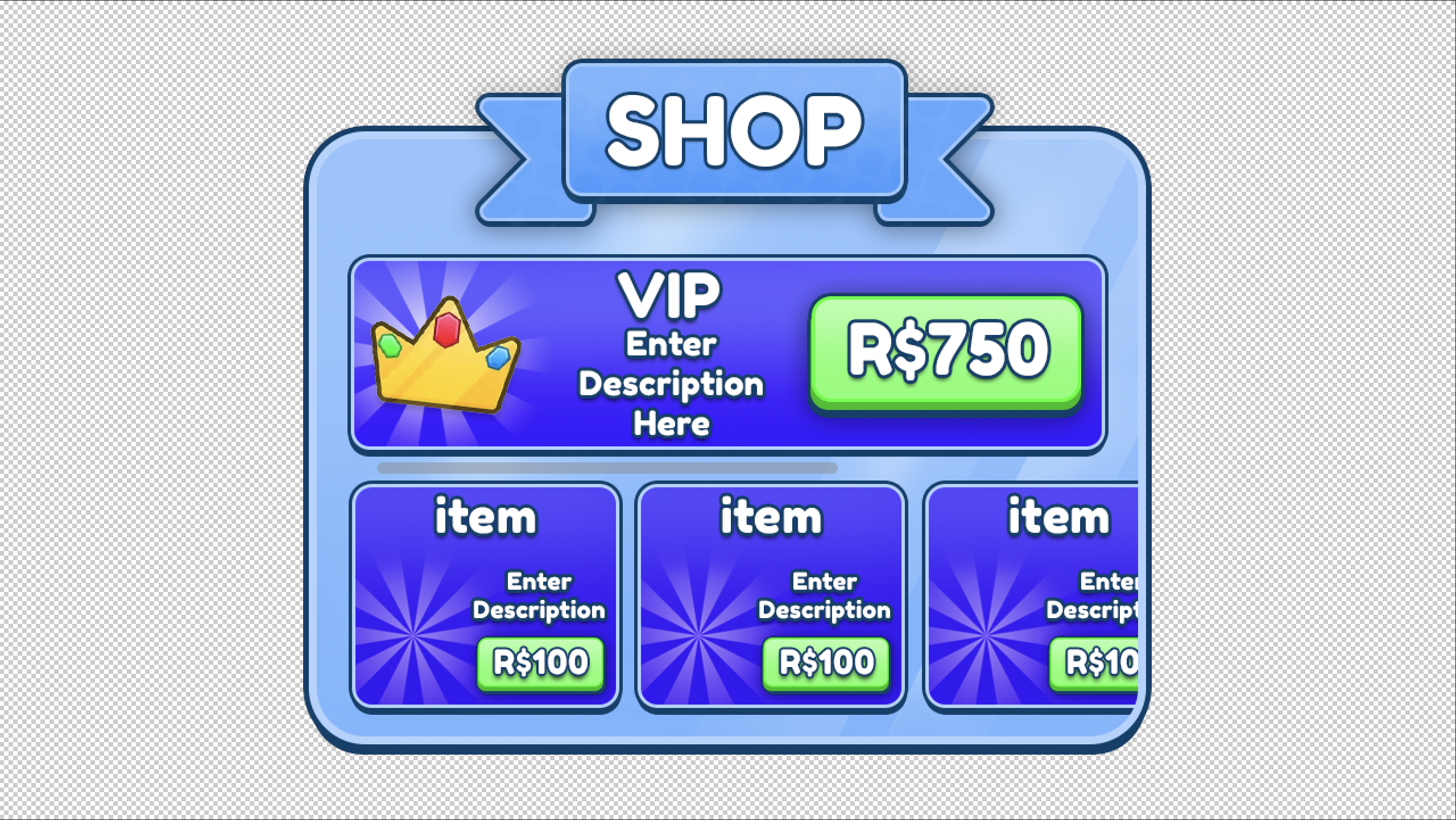 2nd Creation - Basic Shop Ui - Creations Feedback - Developer Forum ...