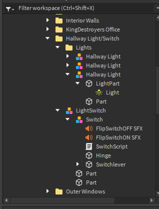 Why is it not Activating all lights when LightSwitch is activated - Scripting Support ...