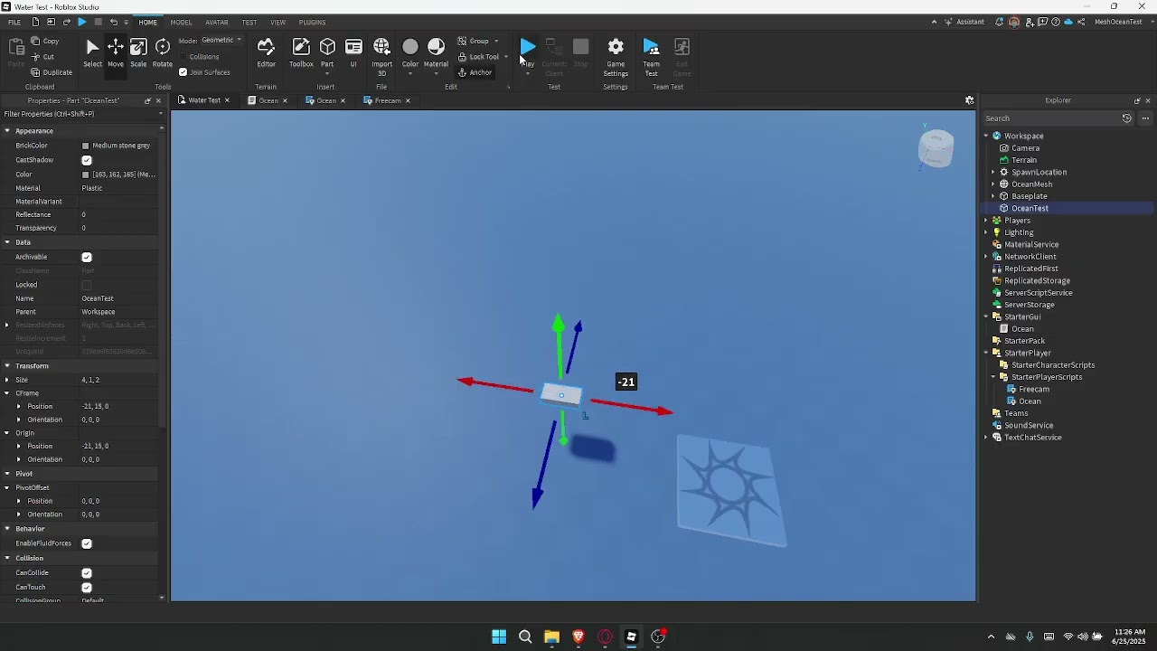 How do I get Part to match the height of ocean script? - Scripting Support - Developer Forum ...