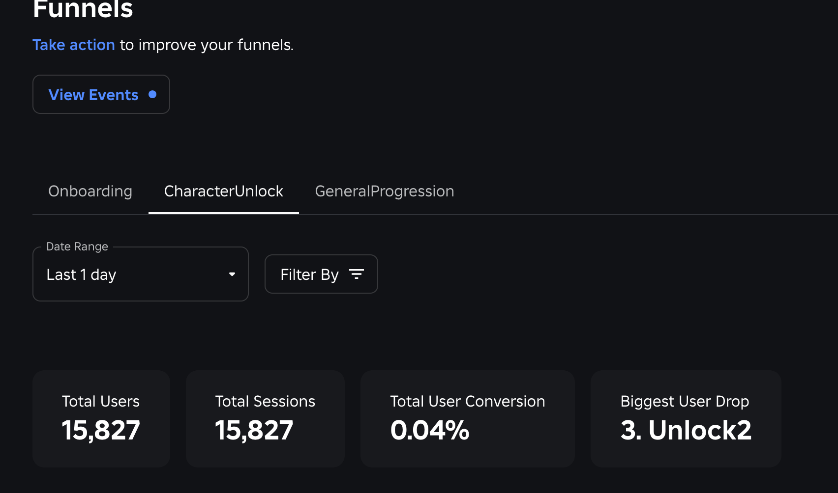 Funnel step names all incorrect - Creator Hub (create.roblox.com) Bugs ...