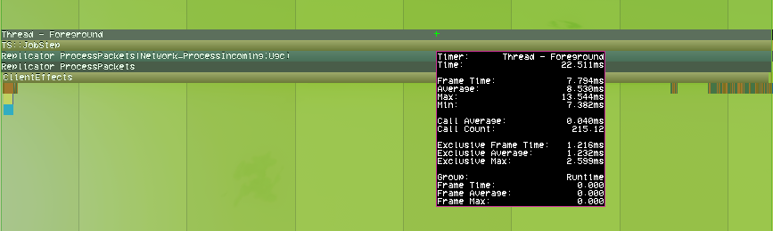 Lag Spikes -- MicroProfiler shows "Thread -Foreground" - Engine Bugs - Developer Forum | Roblox