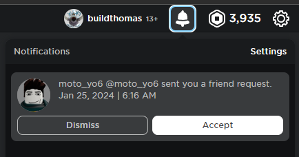 Getting friend request received notifications while all notification ...