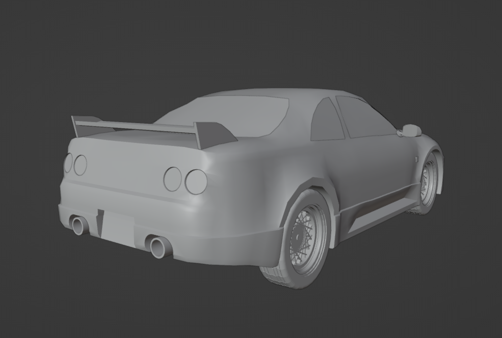 Mid-High Poly Nissan Skyline GT-R Model - Creations Feedback ...