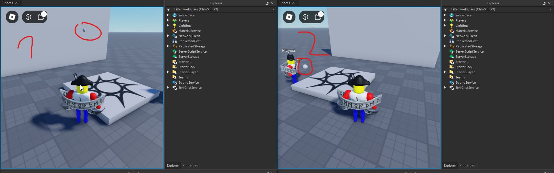 Projectile Not Going In The Correct Direction And Stays Stuck At It S Origin Scripting Support
