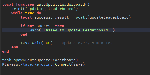 Global leaderboard doesn't refresh correctly - Scripting Support ...