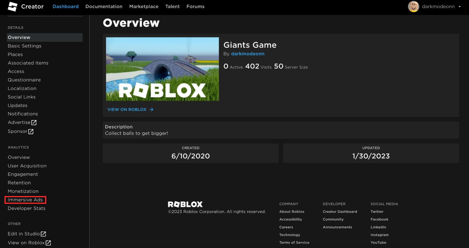 Immersive Ads are rolling out! - Announcements - Developer Forum | Roblox