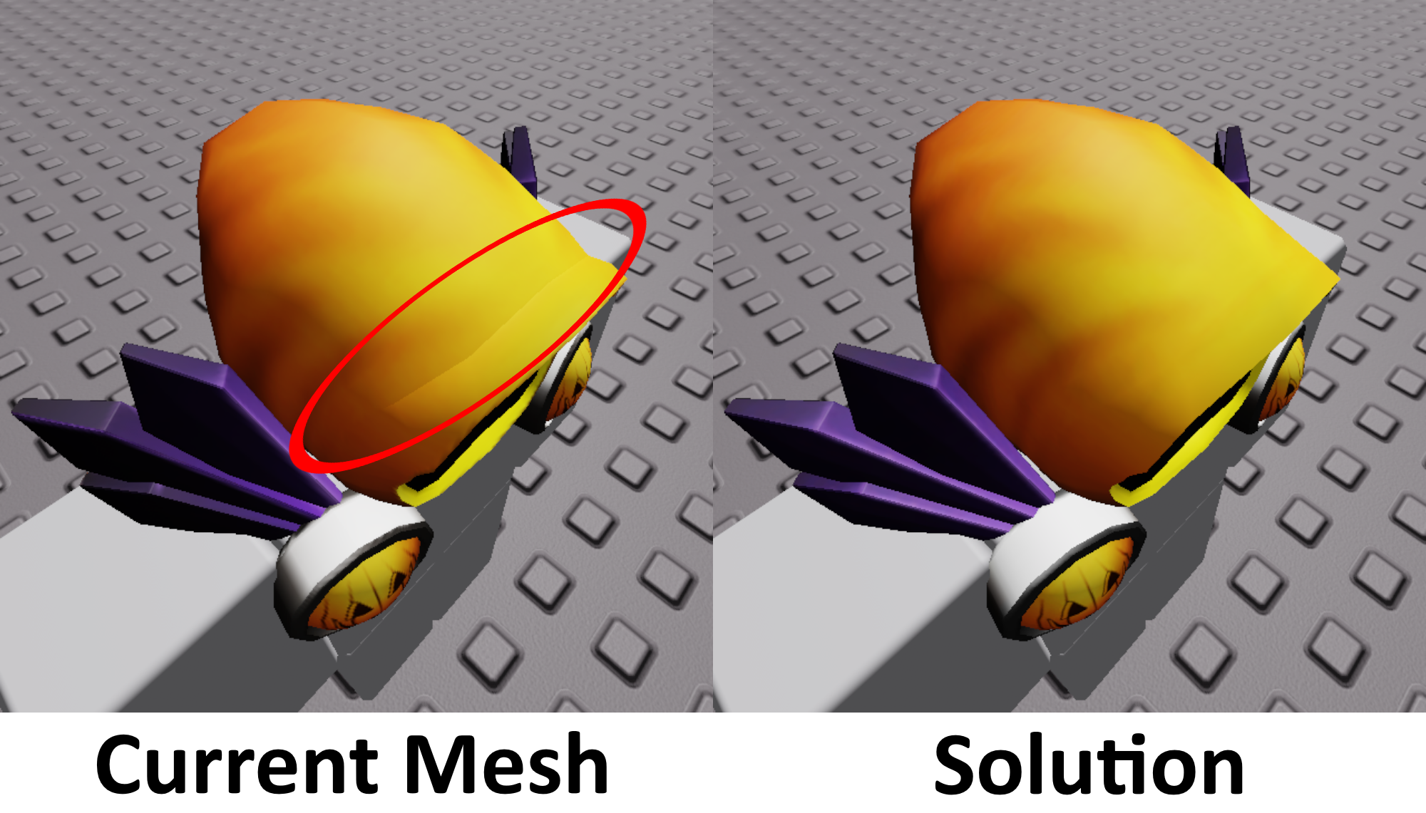 Dominus Formidulosus has low quality buttons on R6 with multiple ...