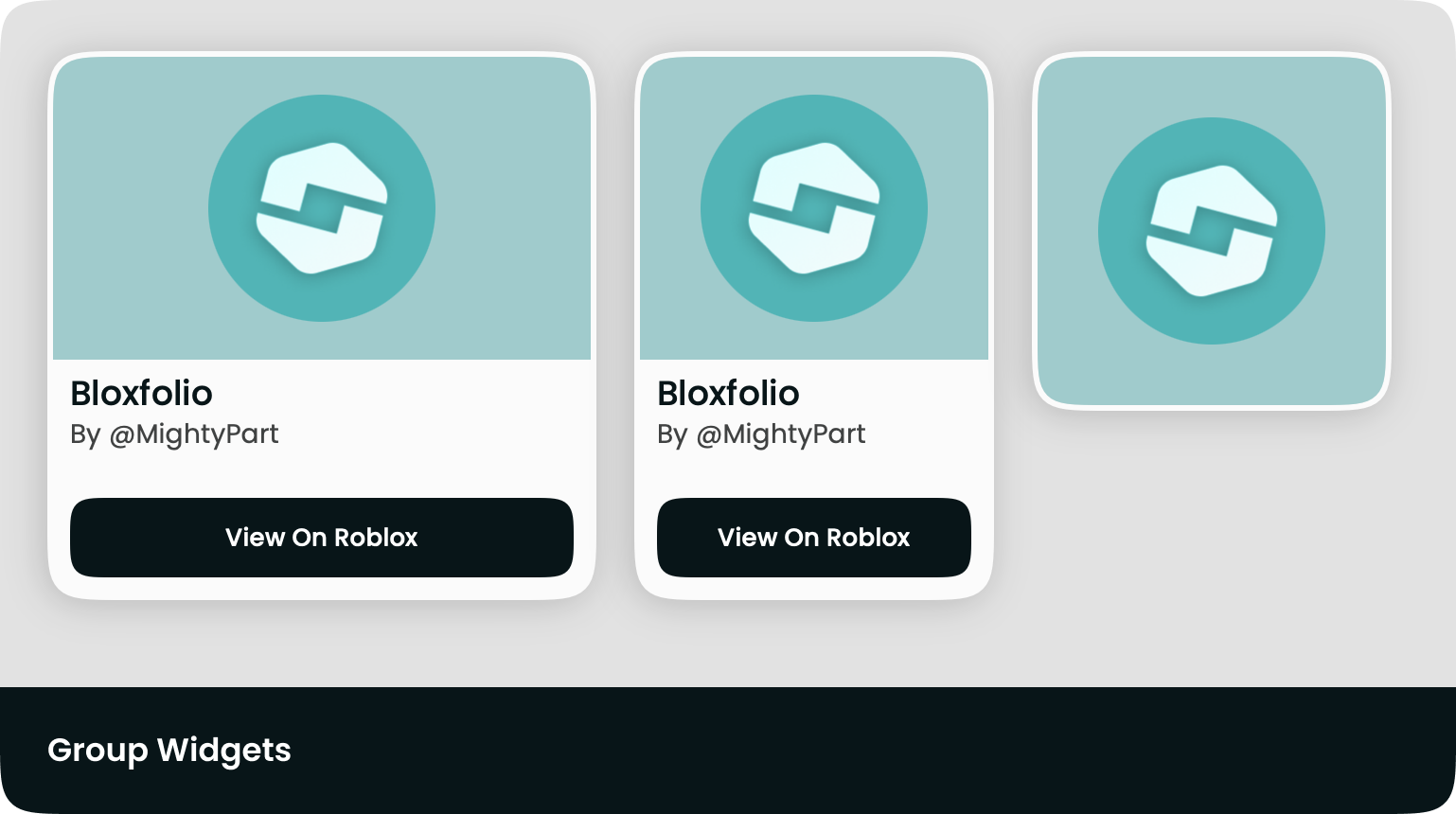 Portfolio Creator For Roblox Developers - Creations Feedback ...