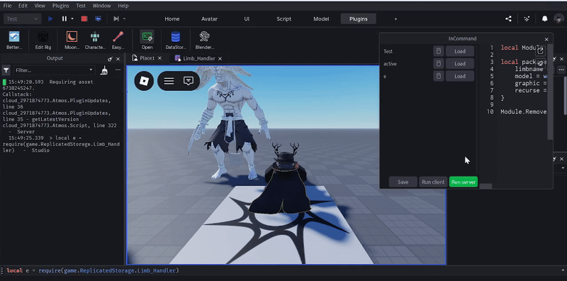 Limb Removal & Regeneration Module - Community Resources - Developer ...