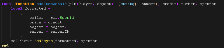 MemoryStoreService: Cross-server trading? - Scripting Support - Developer Forum | Roblox