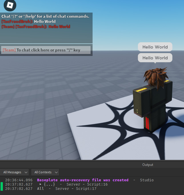 How to detect team and whisper chats on the client - Scripting Support - Developer Forum | Roblox