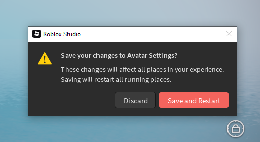 Attempting to upload any changes to a game triggers a server shutdown - Studio Bugs - Developer ...