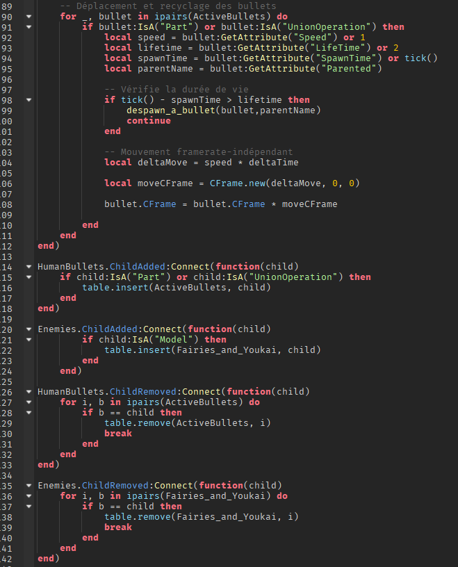 TweenService or CFraming w/RenderService ? : Bullet Hell Game - Scripting Support - Developer ...