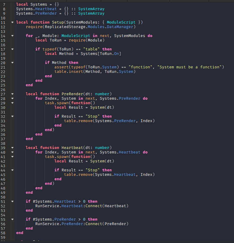 How would I be able to make this basic ECS entity handler script so it can handle spawning ...