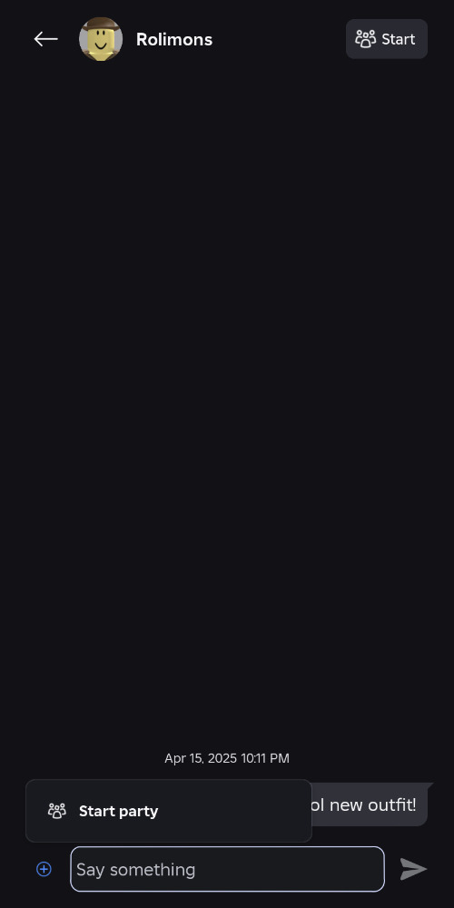 "Start party" button is obfuscated when the keyboard is present on IOS ...