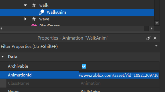 How to overwrite default animations - Scripting Support - Developer Forum | Roblox