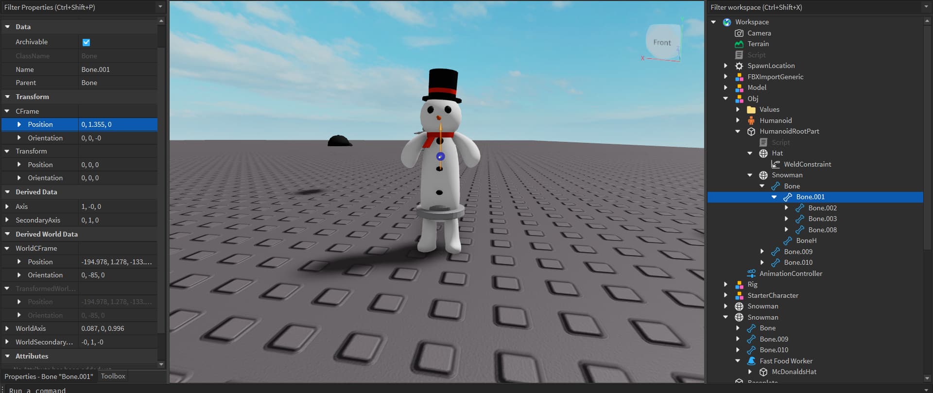 How Can I position a mesh when welded to another mesh - Scripting Support - Developer Forum | Roblox