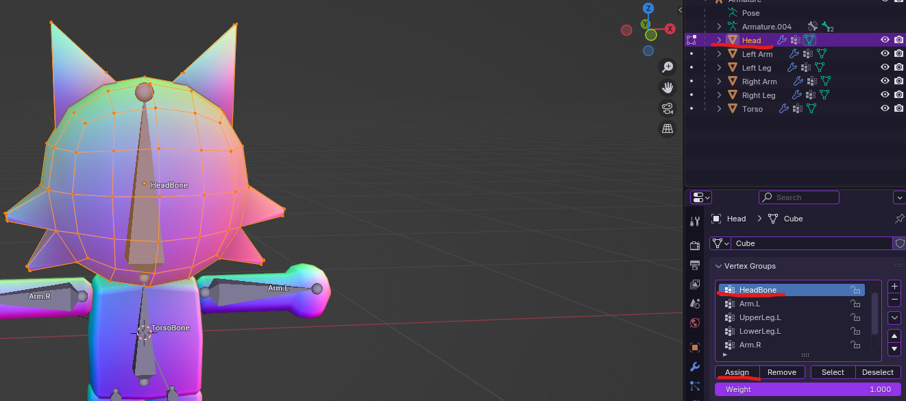 Importing Blender rig to studio moves parts around incorrectly - Art Design Support - Developer ...